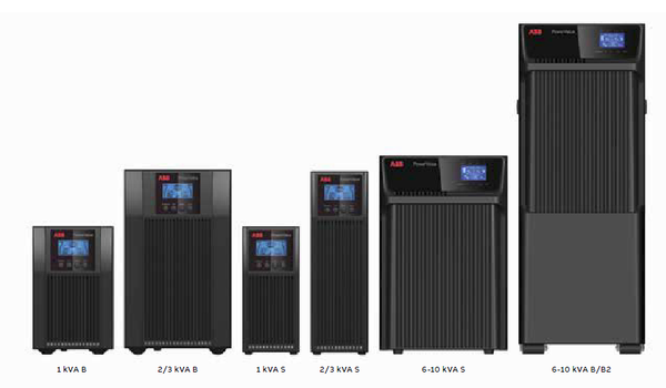 On Line Double Conversion UPS - ABB PowerValue 11T G2 B, 3kVA, Premium – Digicom Ltd