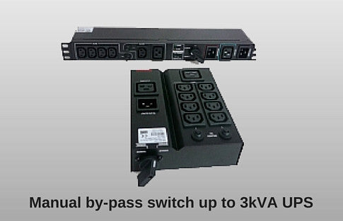 Manual By-Pass Switch 1-3kVA – Digicom Ltd